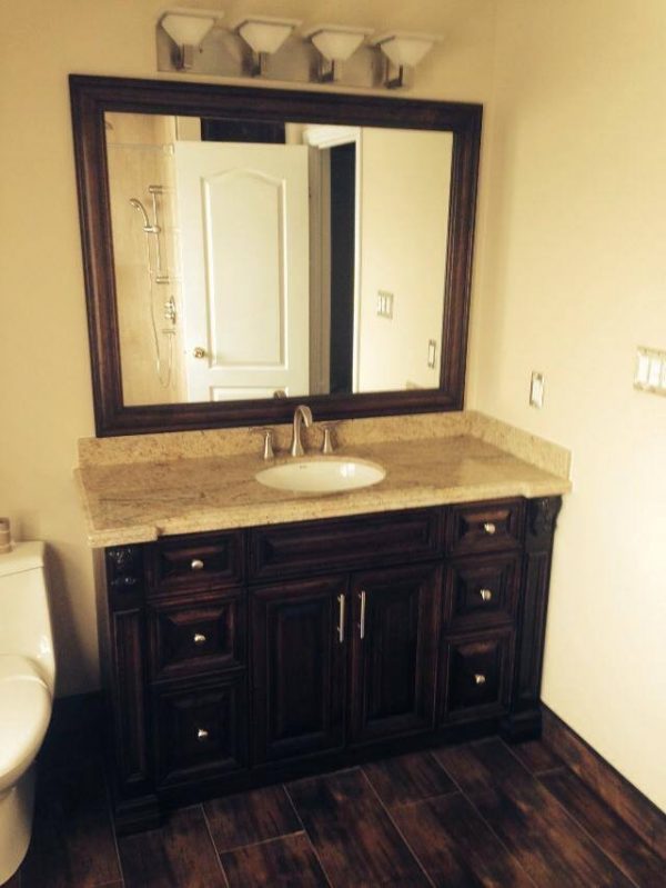 Brampton Espresso Vanity
